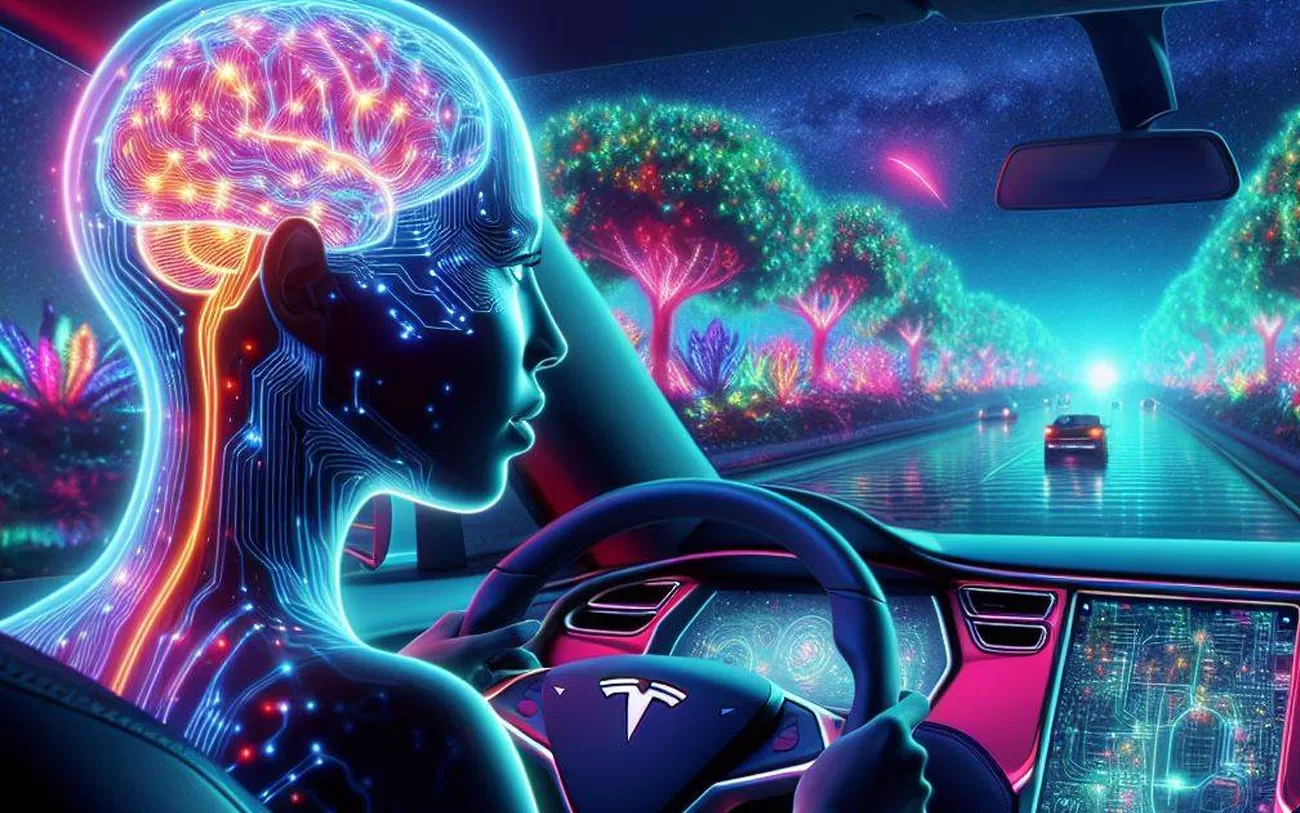 Um dia veremos Elon Musk juntar Neuralink com o Tesla Autopilot ...