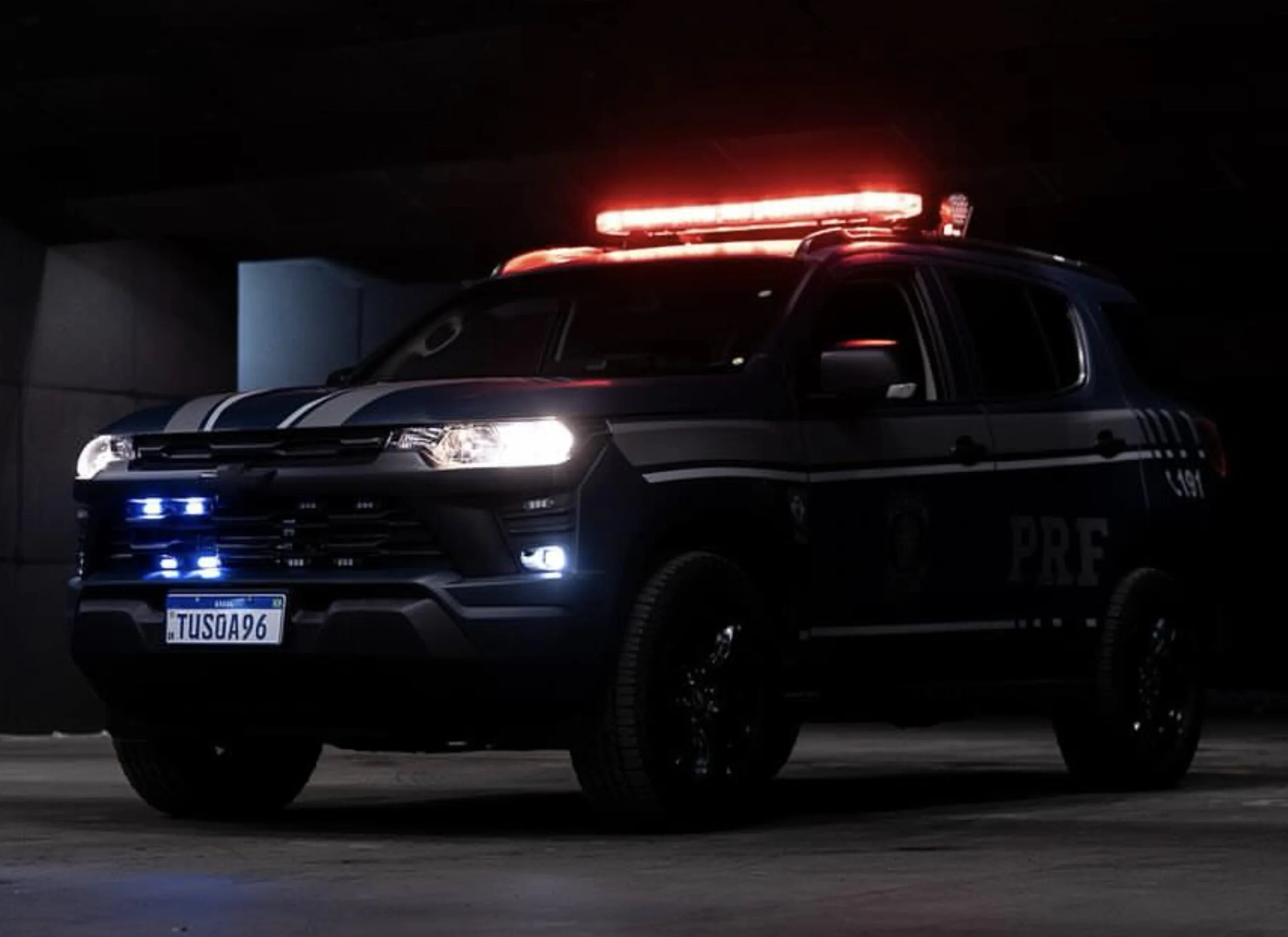 Venom: nova viatura da PRF é baseada no Chevrolet Trailblazer LT ...